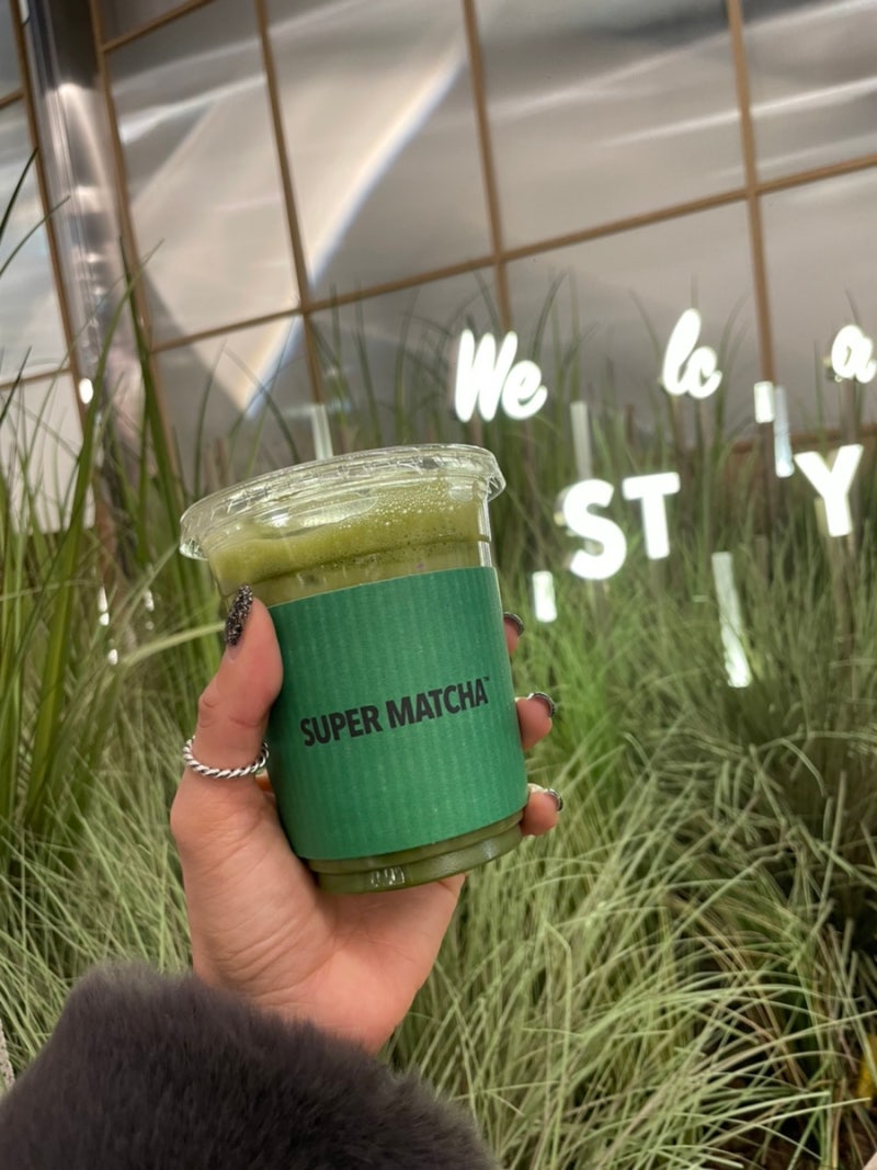 여의도 더현대 말차 찐 맛집 “슈퍼말차 SUPER MATCHA” (더 현대 주차꿀팁) : 네이버 블로그