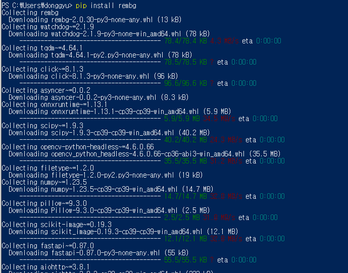 파이썬(Python) - 이미지 배경 지우기 rembg : 네이버 블로그