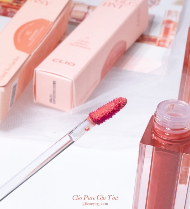 클리오 퓨어글로시틴트 봄신상틴트 물기어린수국 봄내음머금은복숭아 새벽에피어난동백꽃 달콤씁쓸한장미 갓꺾은달리아 발색리뷰