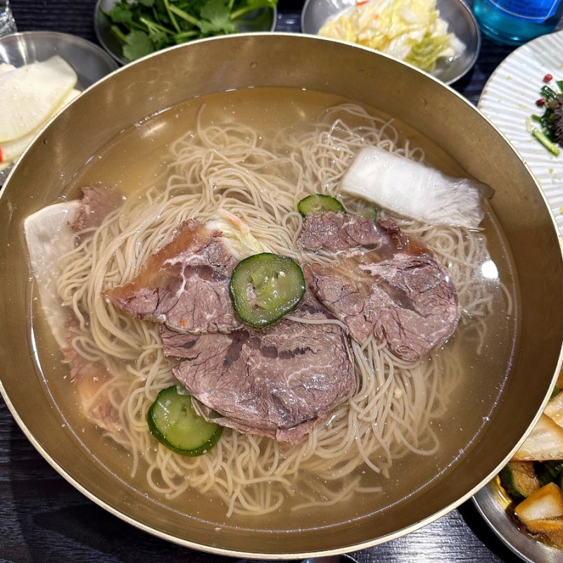 가락동 족발 맛집 밀각 가락본점 양무침과 평양냉면에 술이 술술 네이버 블로그