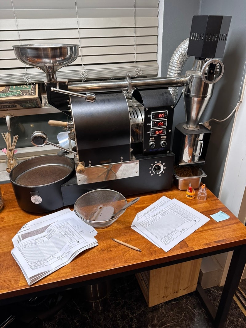 수원 EUCA 바리스타 자격증 : 퍼스트 바리스타 학원 로스팅 2급 : 네이버 블로그