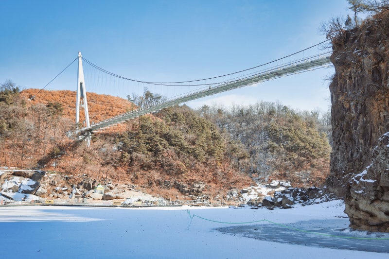 철원 한탄강 물윗길 얼음 트레킹 코스☃️ 은하수교 고석정 승일대교 빙벽 네이버 블로그