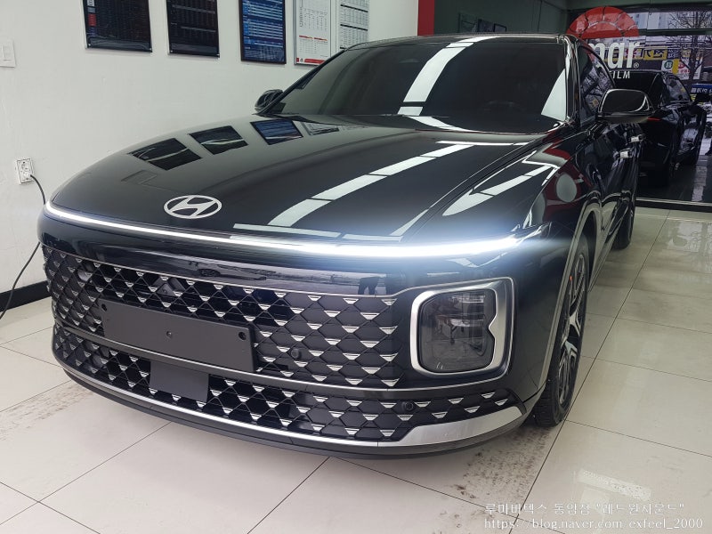 [인천루마썬팅] The all new 그랜져 GN7 - 루마 버텍스 900 / 700 썬팅 · 아이언가드 UE-10 유리막코팅 · PPF 4종 · 코일매트 작업 : 네이버 블로그