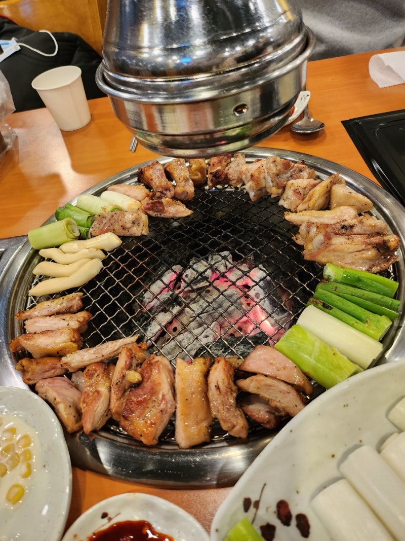 공릉닭갈비 태릉입구역맛집 전통 춘천식 숯불닭갈비를 맛볼 수 있는 암사골닭갈비 네이버 블로그
