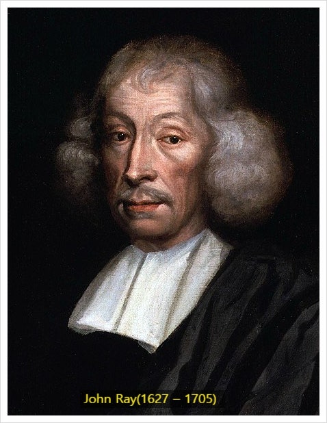 [중고생을 위한 과학법칙]생물 종(species) 개념을 처음 제시한 존 레이(John Ray) [1686년/영국] : 네이버 블로그