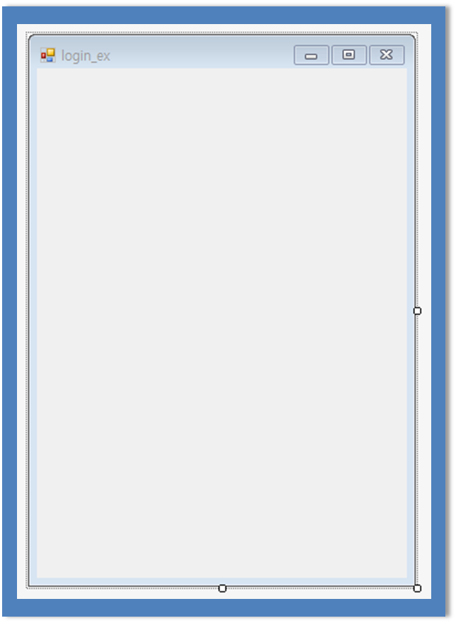 C# WinForm(윈폼) UI Login(로그인) 창 만들기 : 네이버 블로그