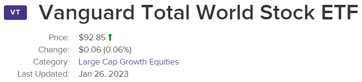 VT ETF - 나는 단 하나의 ETF로 "전 세계"에 투자한다 : 네이버 블로그