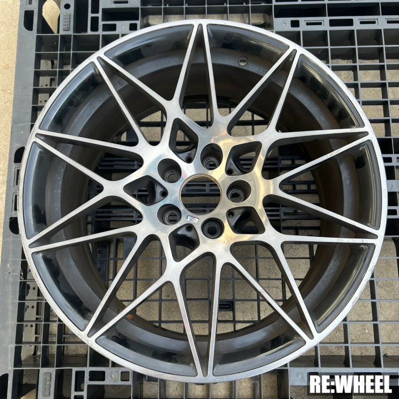 [리휠] BMW M4 666M 20인치 순정휠 커스텀 오렌지 골드 폴리쉬 휠 도색 : 네이버 블로그