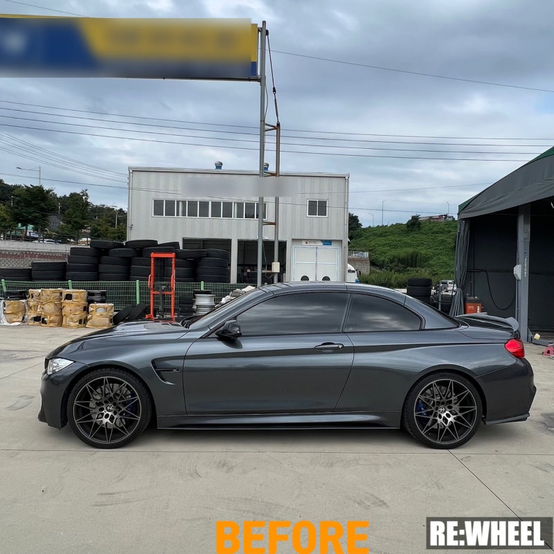 [리휠] BMW M4 666M 20인치 순정휠 커스텀 오렌지 골드 폴리쉬 휠 도색 : 네이버 블로그