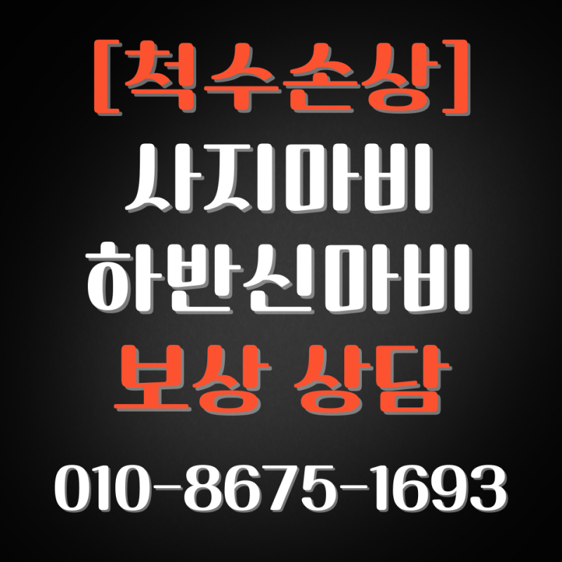 [척수손상·사지마비·하지마비 후유장해(장애)] SCIM-III(Spinal Cord Independence Measure, 척수 ...