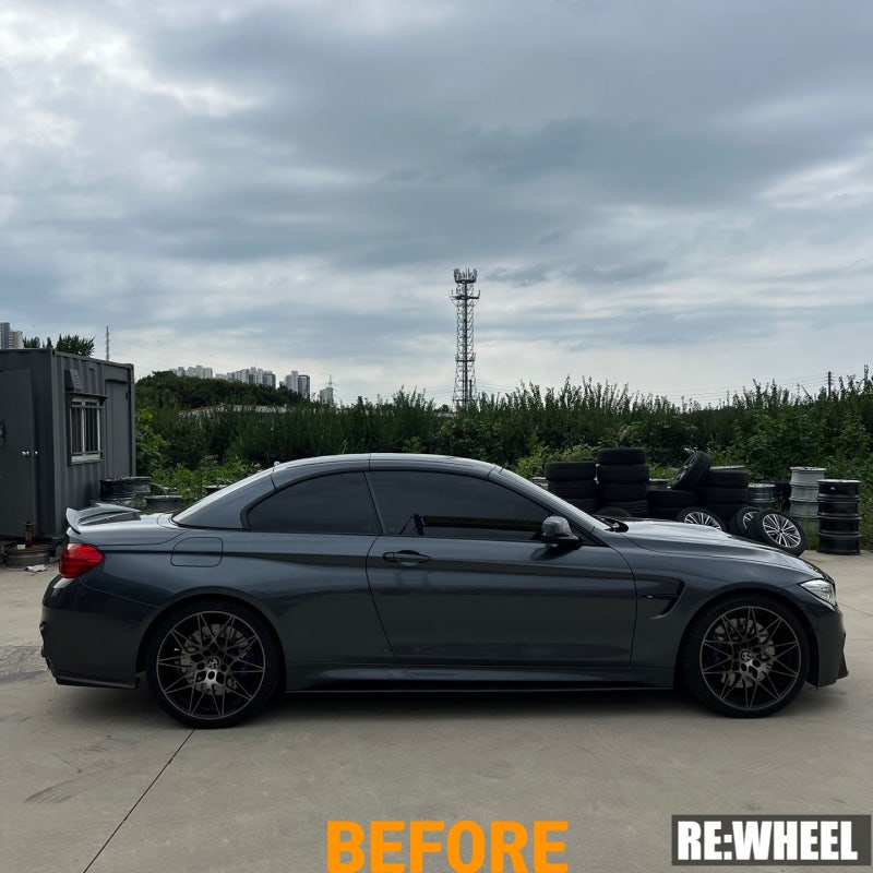 [리휠] BMW M4 666M 20인치 순정휠 커스텀 오렌지 골드 폴리쉬 휠 도색 : 네이버 블로그