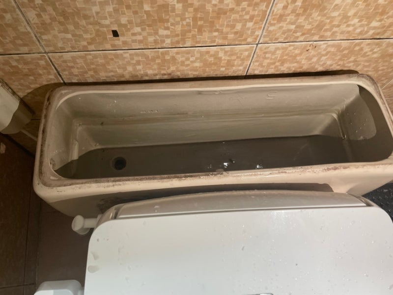 일산 고양 변기 부속품 수리 백석 장항동 계림 Kelim 오래된 원피스 양변기 물탱크 물통 부품 교체 설비업체물이 안멈춰요