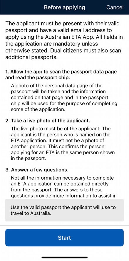 호주 관광 비자 ETA 신청 방법 Australian ETA 앱 : 네이버 블로그