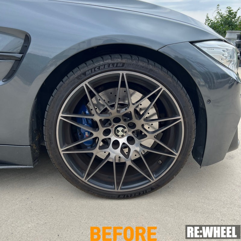 [리휠] BMW M4 666M 20인치 순정휠 커스텀 오렌지 골드 폴리쉬 휠 도색 : 네이버 블로그