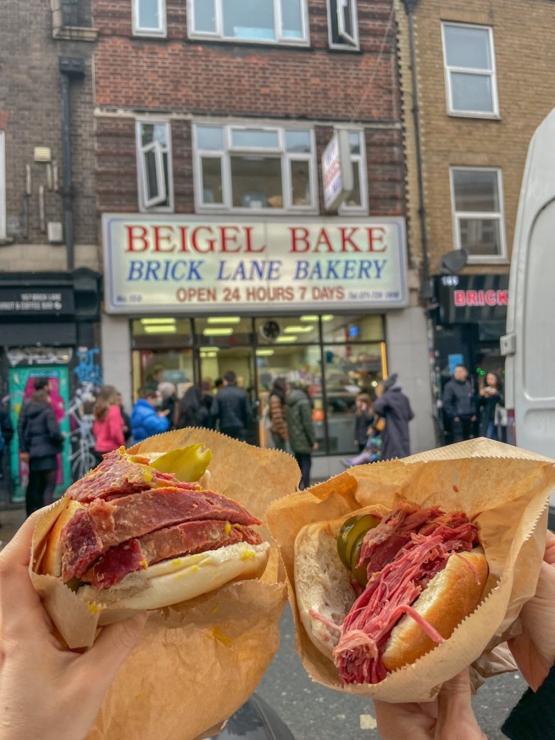 영국 런던 쇼디치_뱅크시 작품 위치/ Beigel Bake Brick Lane Bakery/ 송민호 기안84 나 혼자 산다 ...
