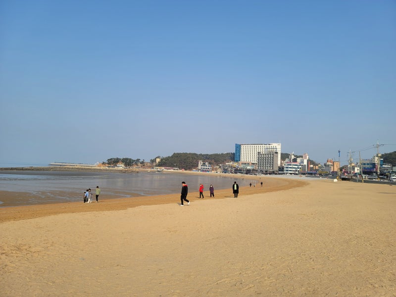 인천 영종도 가볼만한곳 을왕리해수욕장 겨울 풍경 네이버 블로그