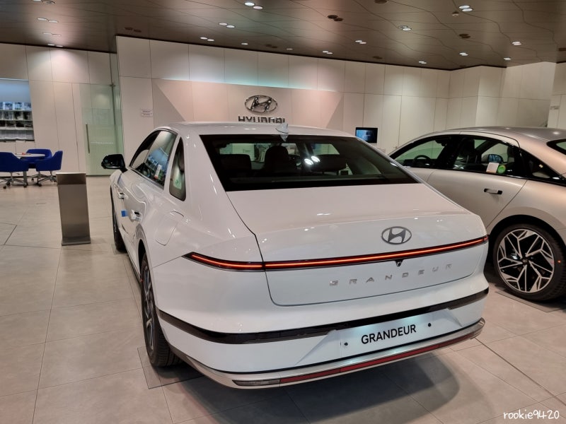 현대 신형 그랜저 GN7 2.5 익스클루시브, 세레니티 화이트 펄 둘러보기 : 네이버 블로그