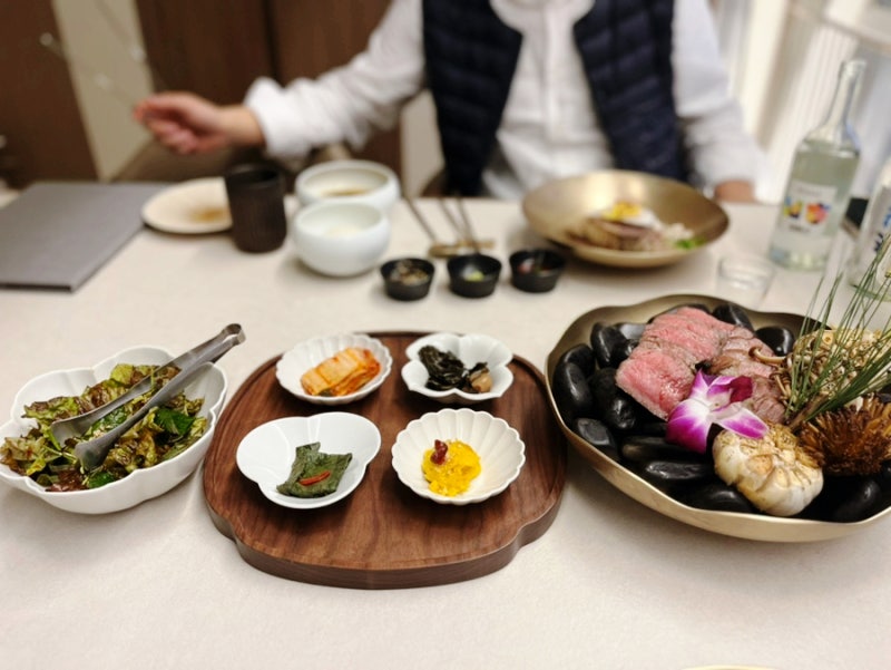 잠실 롯데월드 몰 한정식 맛집 동화고옥디너 만찬 B코스 네이버 블로그
