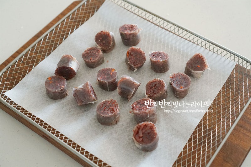 순대 에어프라이어 데우기 순대 쌈장 소스 막장 만들기 네이버 블로그