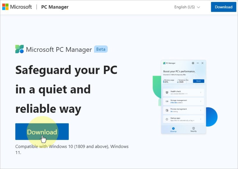마이크로소프트 PC 최적화 프로그램, MS PC Manager : 네이버 블로그