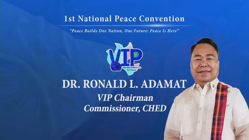 필리핀 국가 평화 회의 로날드 아다맛 박사(Dr. Ronald Adamat)는 누구인가 : 네이버 블로그