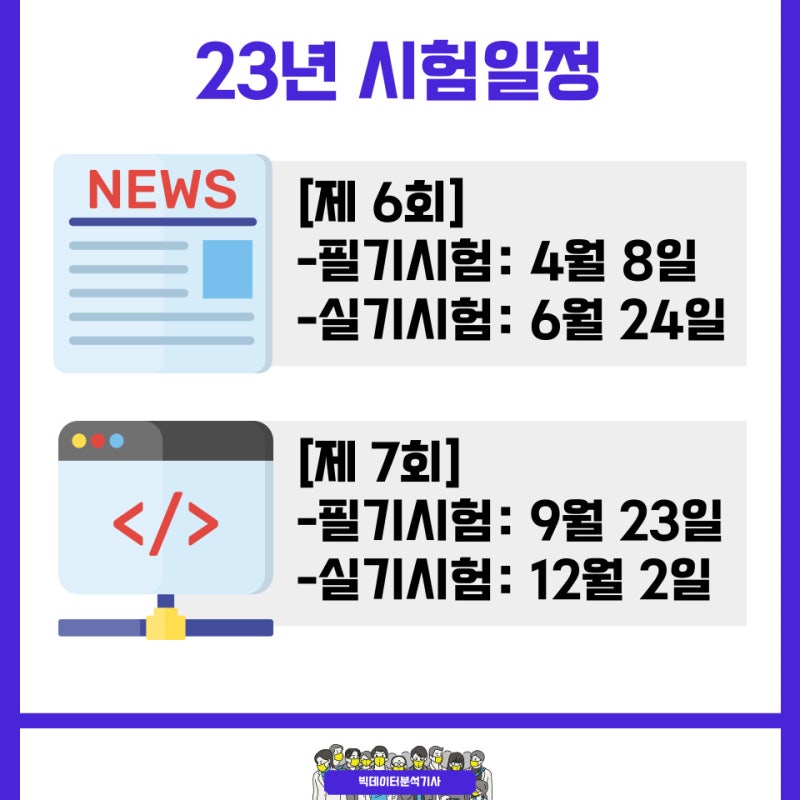 빅데이터분석기사 시험일정 및 출제기준 네이버 블로그