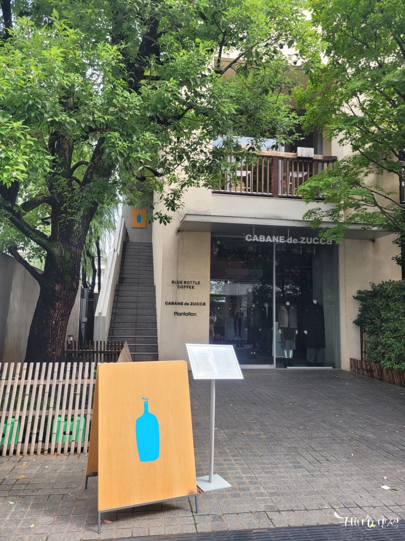 도쿄 오모테산도 블루보틀 라떼 ( 전용잔 텀블러 굿즈 ) : 네이버 블로그