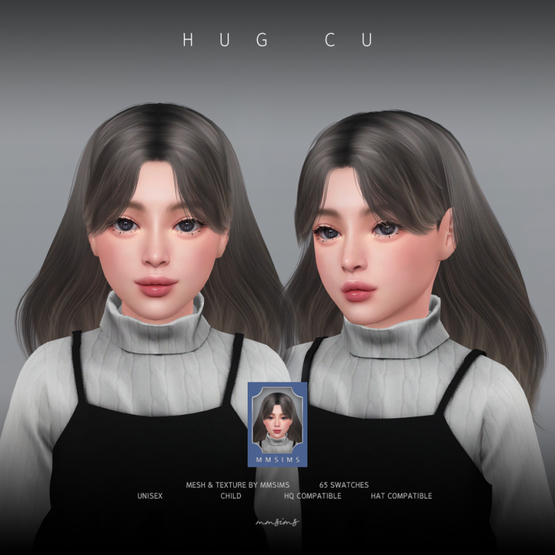 심즈4 CC 어린이 헤어 // MMSIMS Hair Hug CU : 네이버 블로그