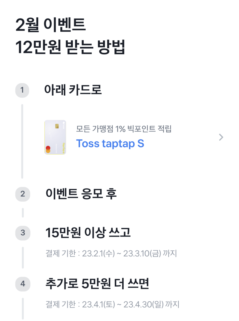 2월 삼성카드 신용카드 캐시백 이벤트 종류 탭탭오 달달할인 발급 추천 13만원 토스카카오페이 네이버 블로그