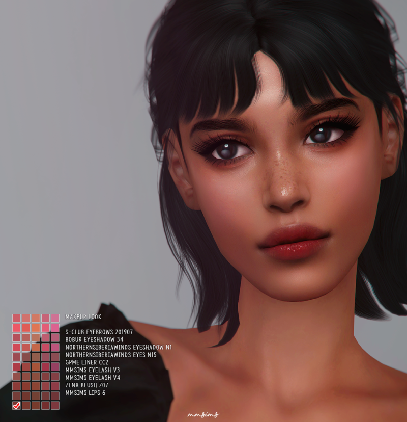 심즈4 CC 립 // MMSIMS Lips 6 : 네이버 블로그