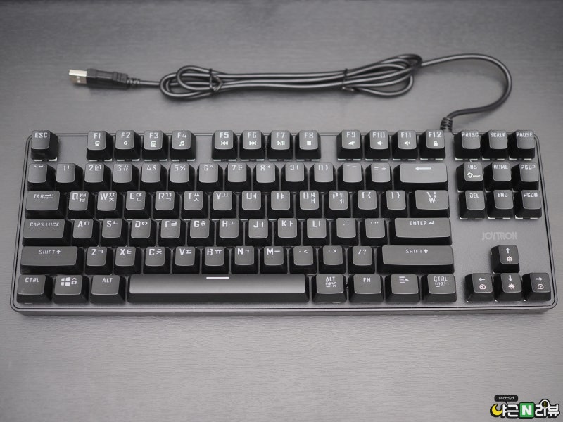 조이트론 JTMK-200S, 2만 원대 청축 텐키리스 키보드 타건 확인 : 네이버 블로그