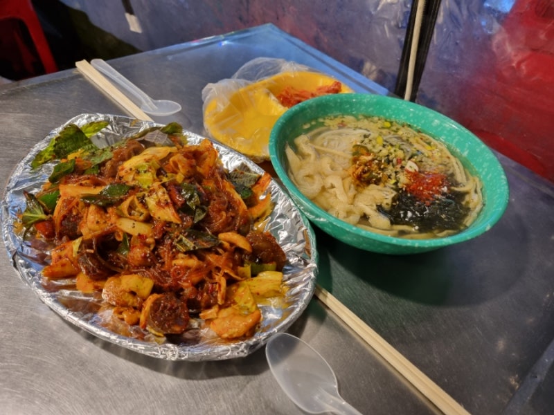 가산디지털단지역 2번출구 1박2일 포장마차 야외포차 맛집 네이버 블로그