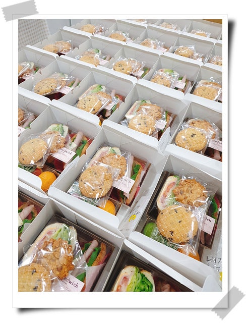 【인천수제도시락인천논현】 행사샌드위치다과박스 네이버 블로그