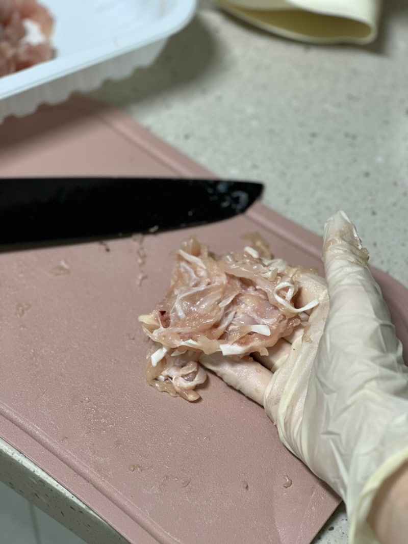 중기이후식 준비 닭안심 큐브만들기 브로콜리 큐브 만들기 네이버 블로그