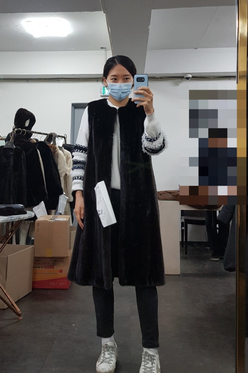 모피리폼밍크리폼 진도 오리지날 밍크코트 88 66 사이즈로 리폼 네이버 블로그