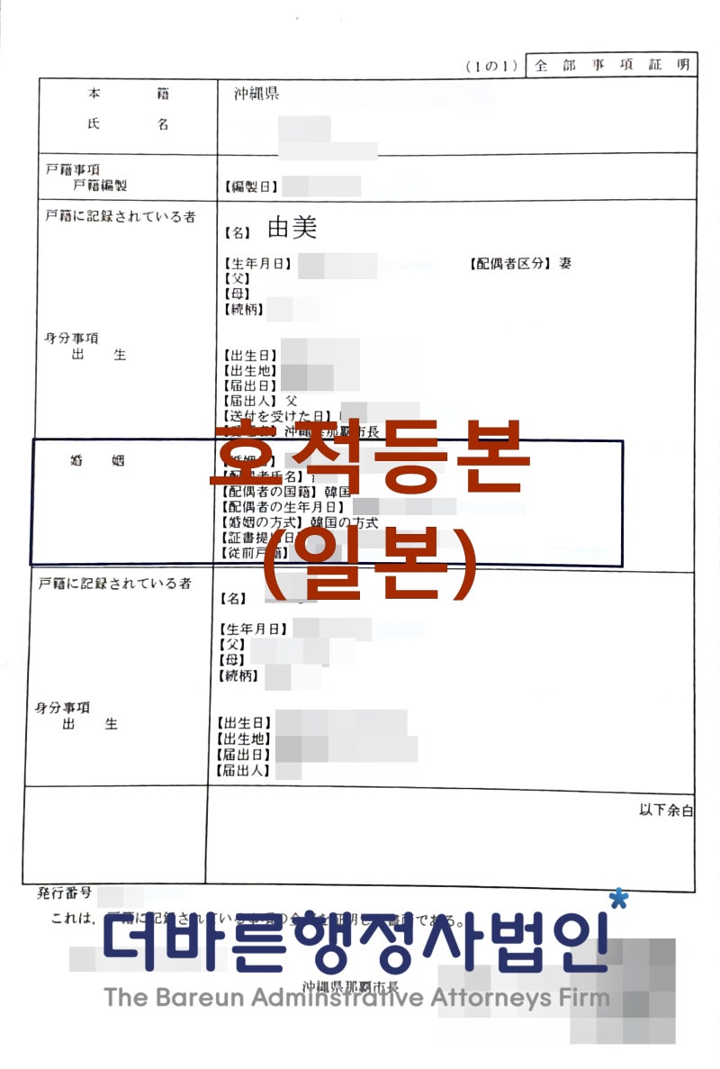 일본의 혼인신고 절차 및 필요서류 네이버 블로그