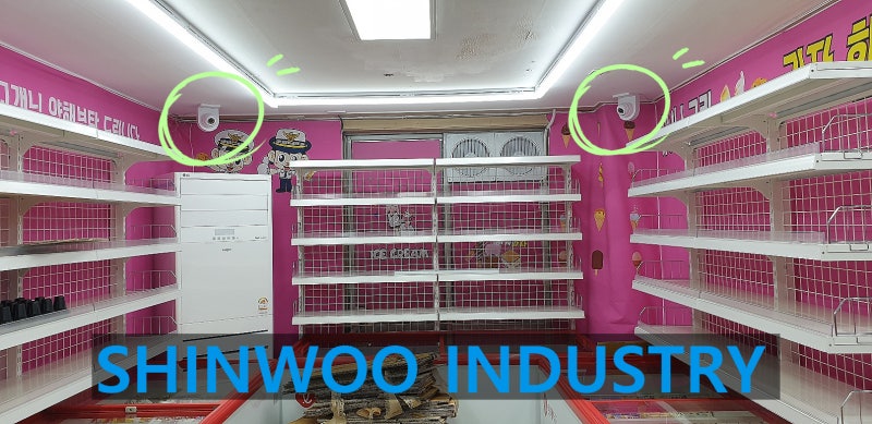 무인매장cctv무인아이스크림할인점감시카메라하이크비젼하이룩800백만화소wqhd8채널풀구성무선iot원격문제어부산사상구