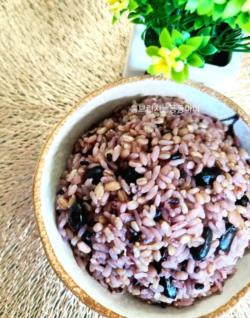 정월대보름 오곡밥 먹는날 전기밥솥 오곡밥 만드는법 네이버 블로그
