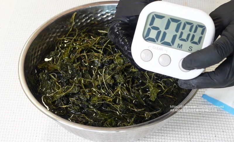 건취나물볶음 부드럽게 건취나물 삶기 삶는법 말린 취나물볶음 만드는법 네이버 블로그