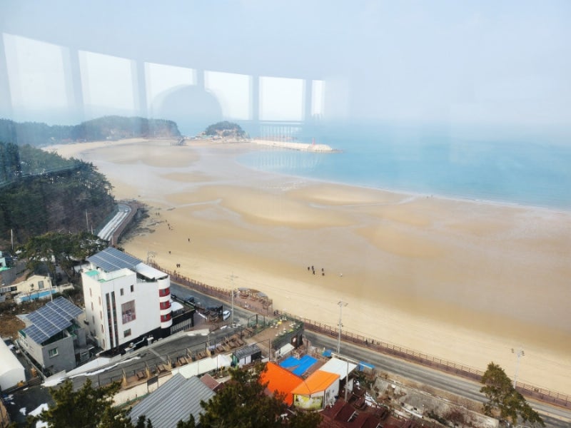 태안 가볼만한곳 겨울캠핑 카라반여행 만리포해수욕장 모항항 만리포전망타워 네이버 블로그