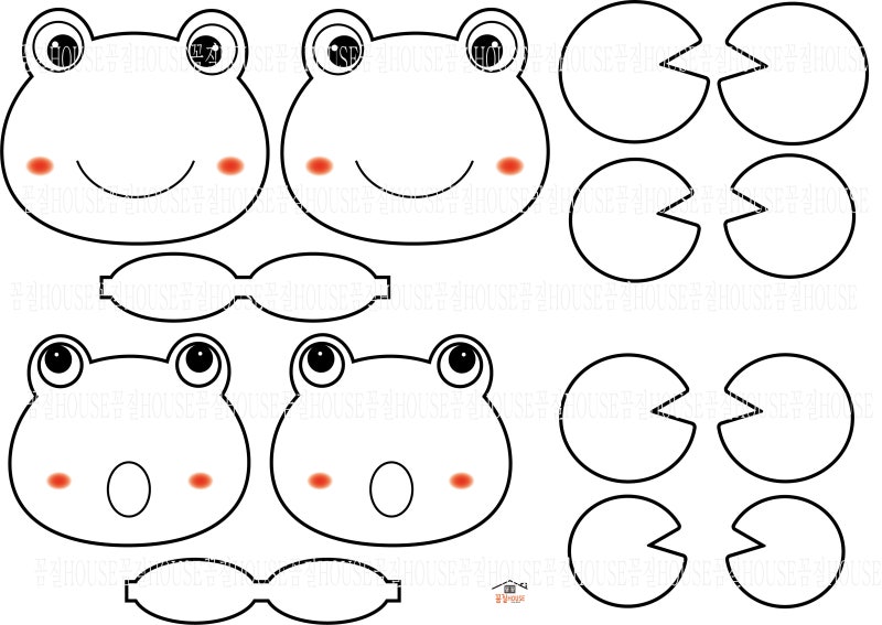 【우리반】 개구리모빌무료도안모빌만들기환경구성어린이집유치원환경구성우리원만들기frog Mobilecrafts For
