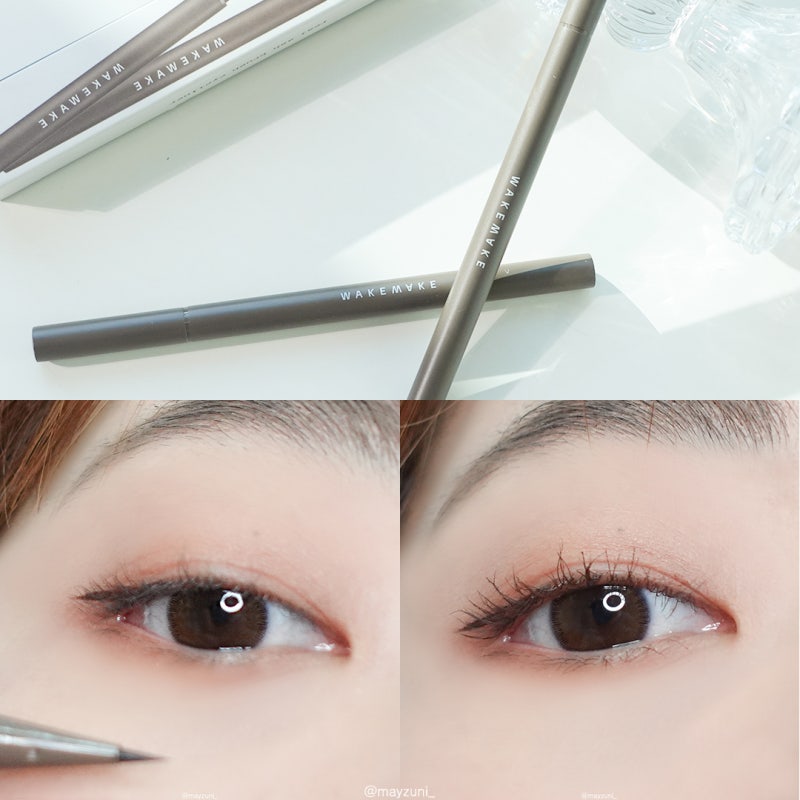 올리브영 아이라이너 추천 웨이크메이크 리얼 애쉬 브러쉬 아이라이너 03 애쉬 우드 Ft 톤착라이너 네이버 블로그