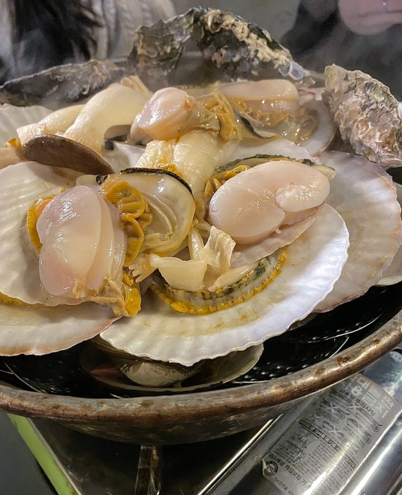 신논현역 술집 영동시장 맛집 조개찜 조개구이 조개사냥 네이버 블로그
