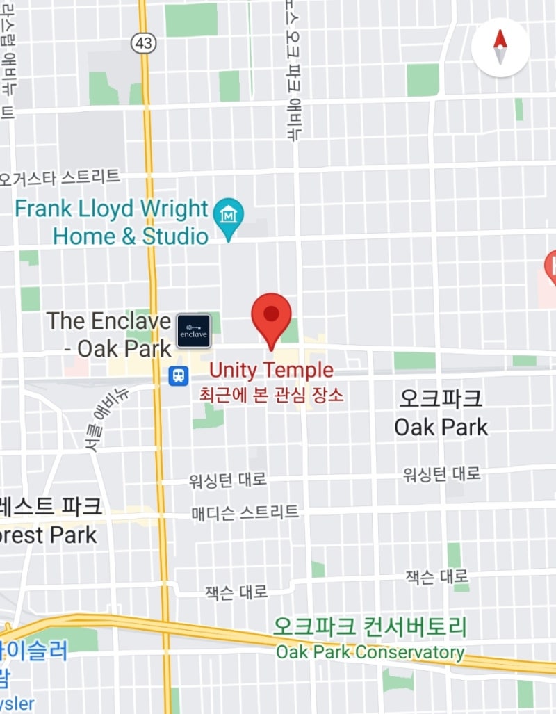 프랭크 로이드 라이트의 유니티 템플, unity temple, oak park, illinois, frank lloyd ...