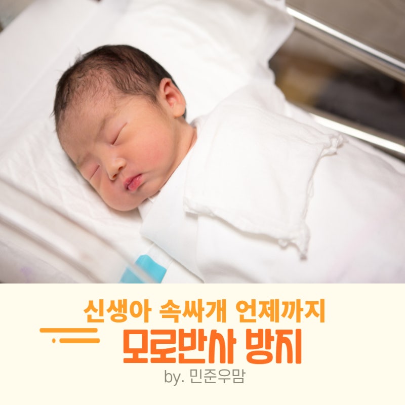 스와들 모로반사 방지 이불 신생아 속싸개 언제까지 해줄까 네이버 블로그
