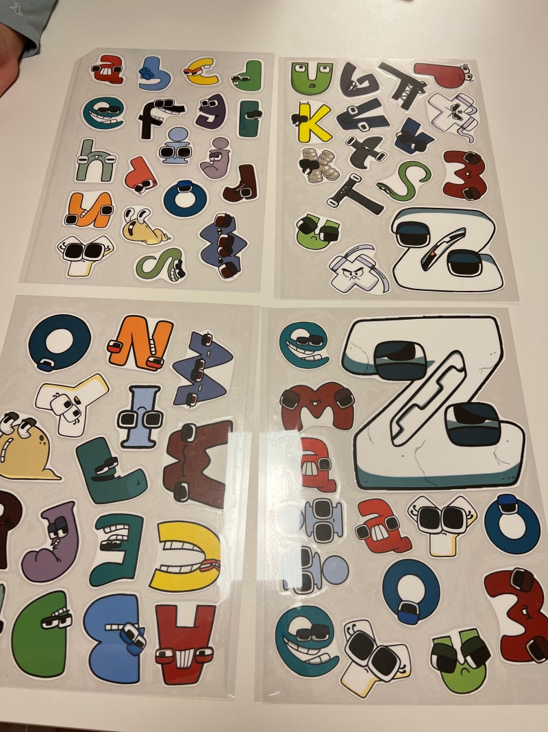 알파벳로어 Alphabet Lore 만들기 [도안 첨부] 네이버 블로그