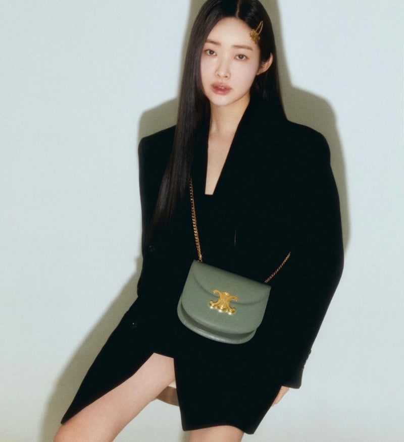 차정원 노윤서 장희령 셀린느 가방 ‘트리옹프 틴 베사체 20대 여자 명품 체인 크로스백 가방 추천 네이버 블로그