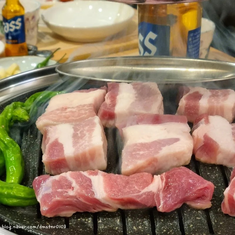 군자역 맛집 서울돼지구이참숯 백탄쓰는 숙성고기집 황지살 삼겹살 껍데기까지 완벽 네이버 블로그