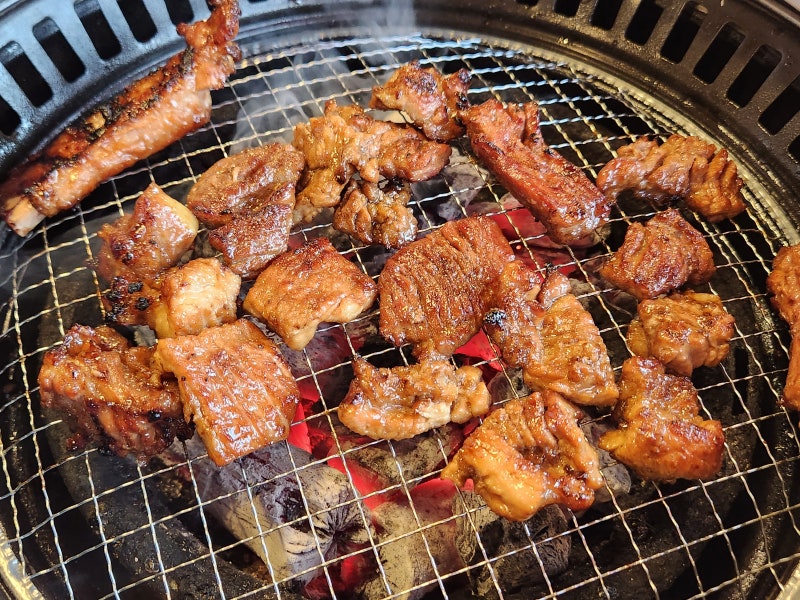전주 고기집 솔가숯불갈비 전주본점 돼지갈비 너무 맛있어요 네이버 블로그