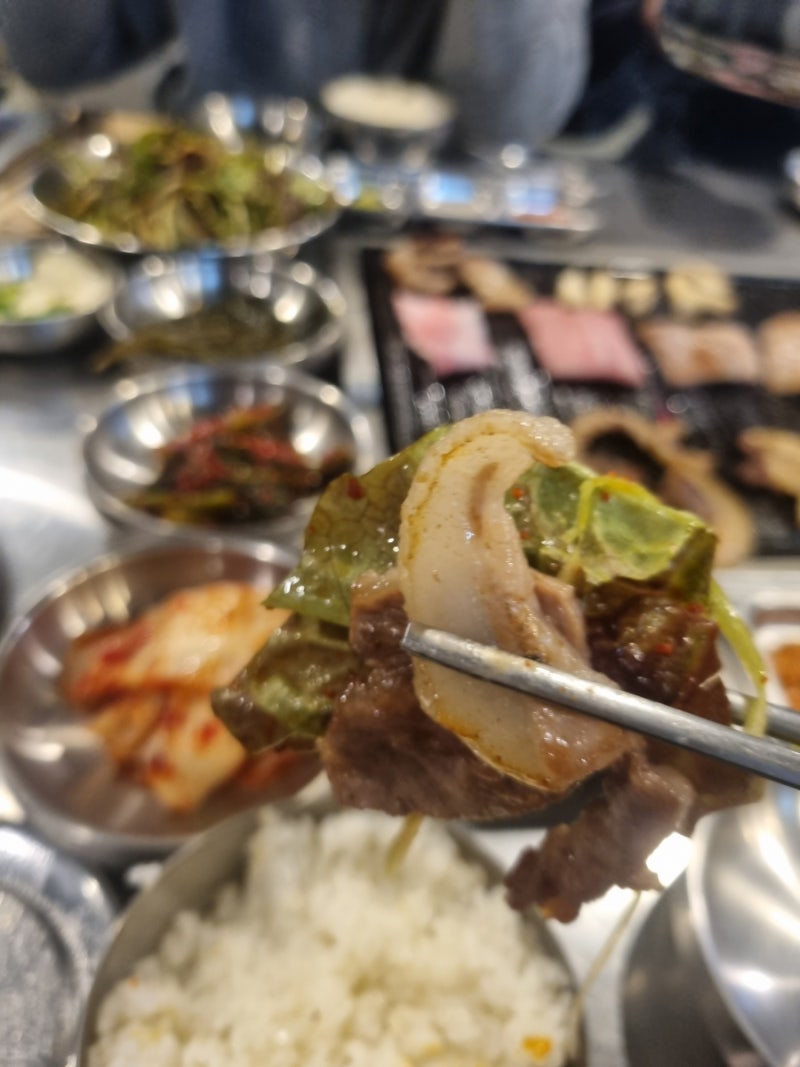 동인천 고기집 신포동 뒷고기 모듬한판 정말 맛있어요 네이버 블로그